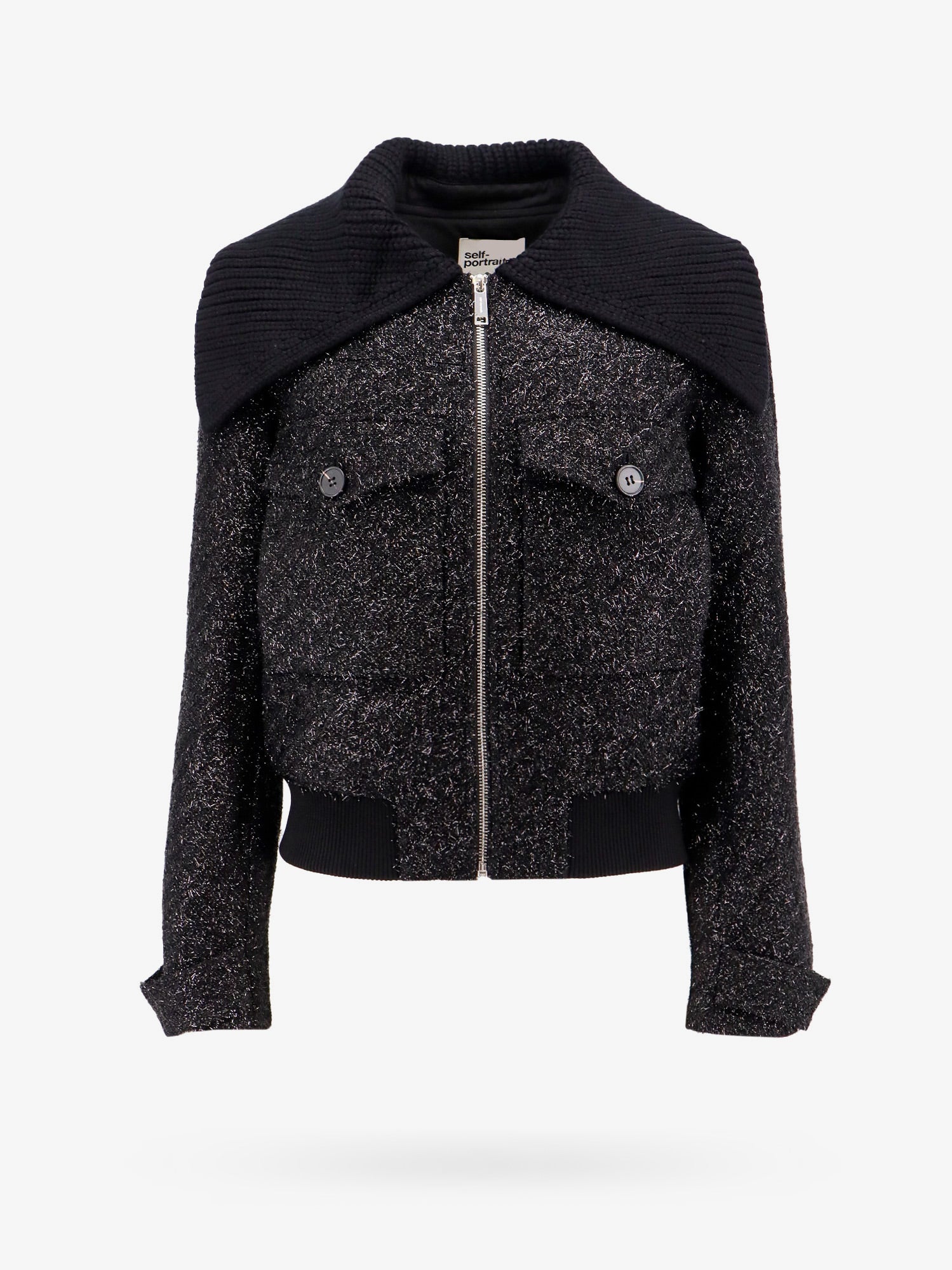 Jacket with lurex effect SELF PORTRAIT - Nugnes1920